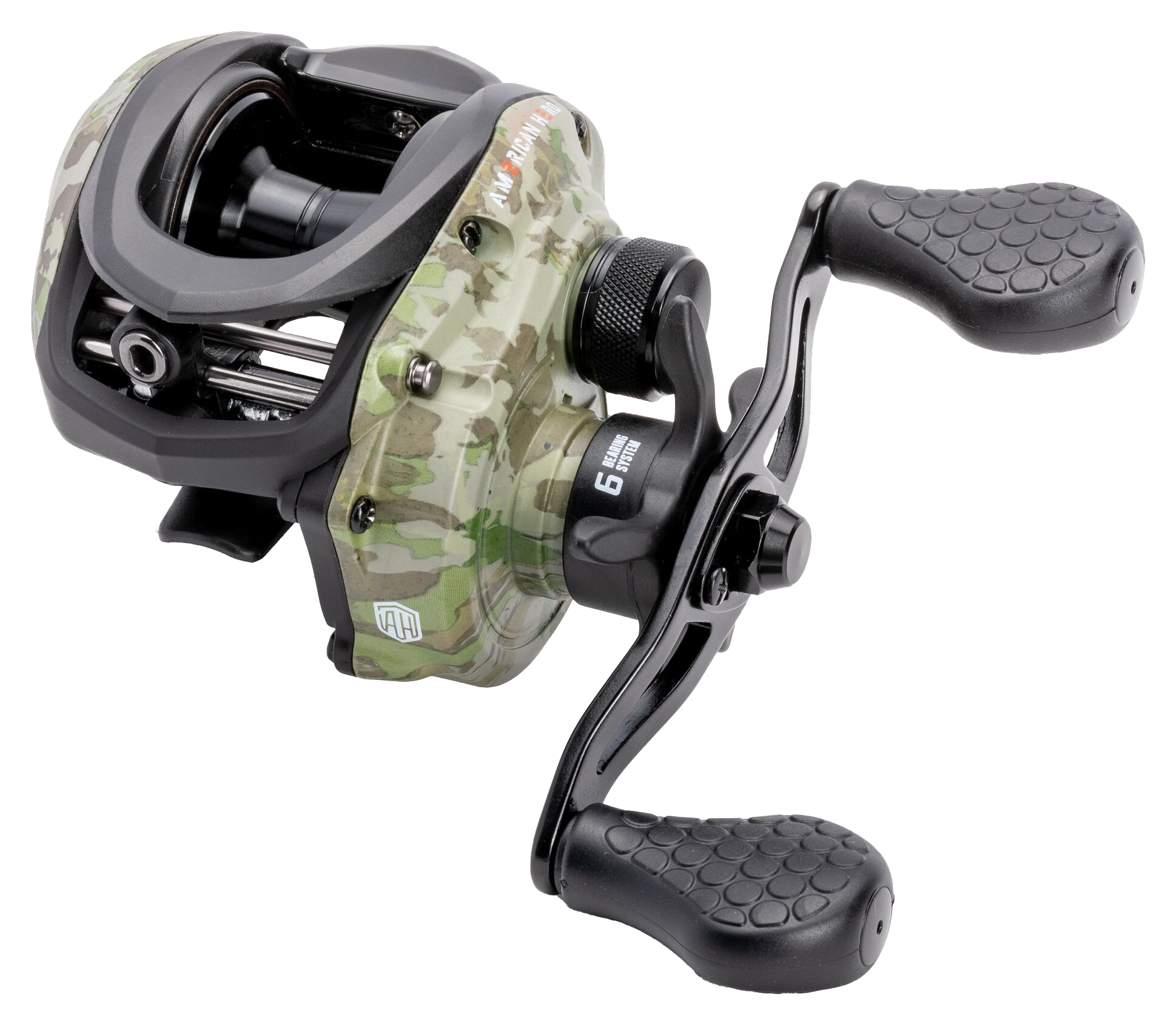 Lew's American Hero Camo Baitcast Reel | Mack's Prairie Wings